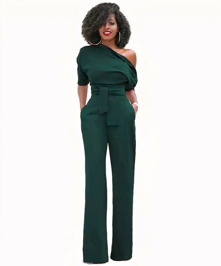 Combinaison habillée à épaule dénudée • Ma Combi