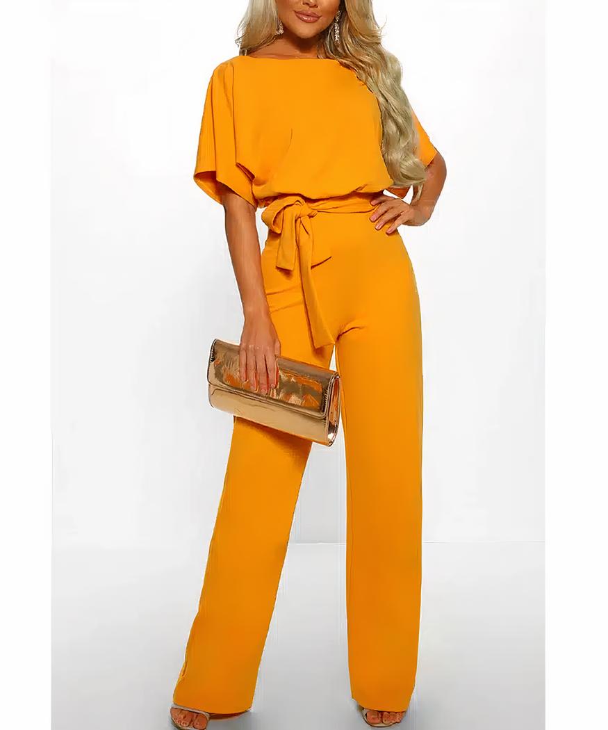 Combinaison habillée à manches courtes pour femme • Ma Combi