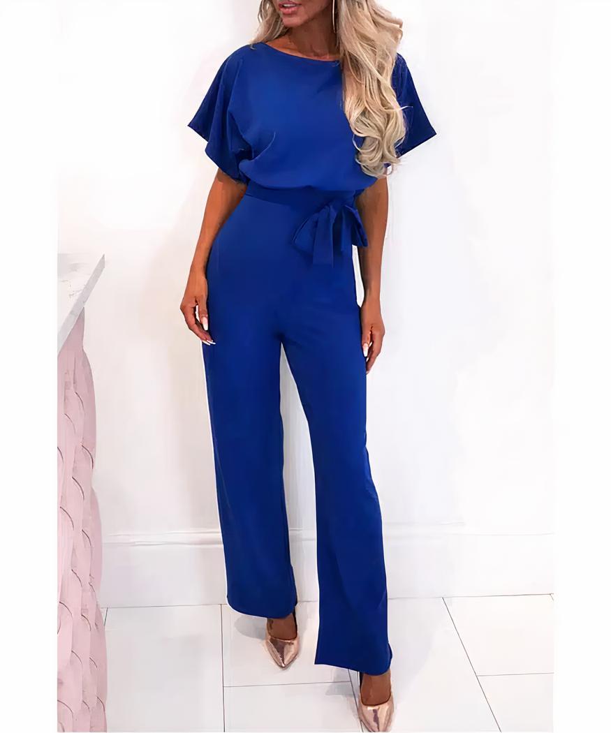 Combinaison habillée à manches courtes pour femme • Ma Combi